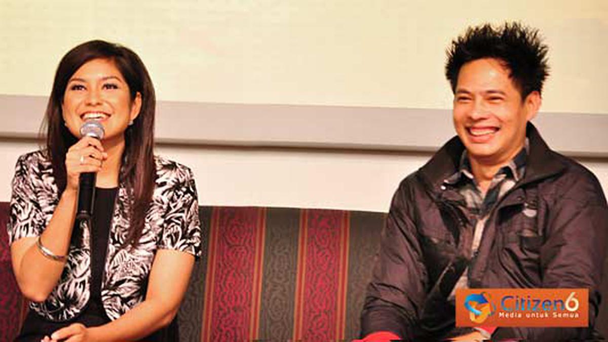 Presenter Liputan6 SCTV Valerina Daniel dan Joe Richard berbicara soal ...