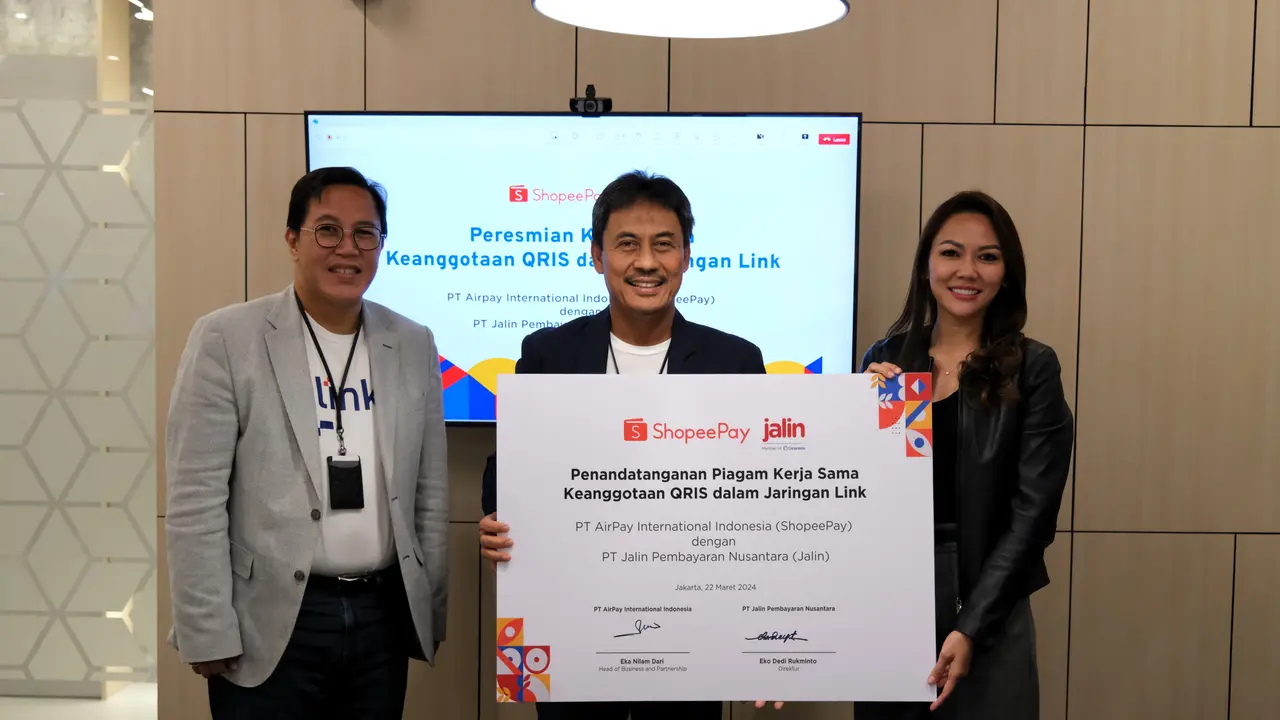 Transformasi Pembayaran, Jalin dan ShopeePay Kolaborasi Pengembangan Teknologi QRIS - Regional ...