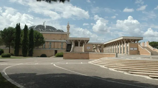 Moschea di Roma, Potret Masjid Terbesar di Dunia Barat - Lifestyle ...