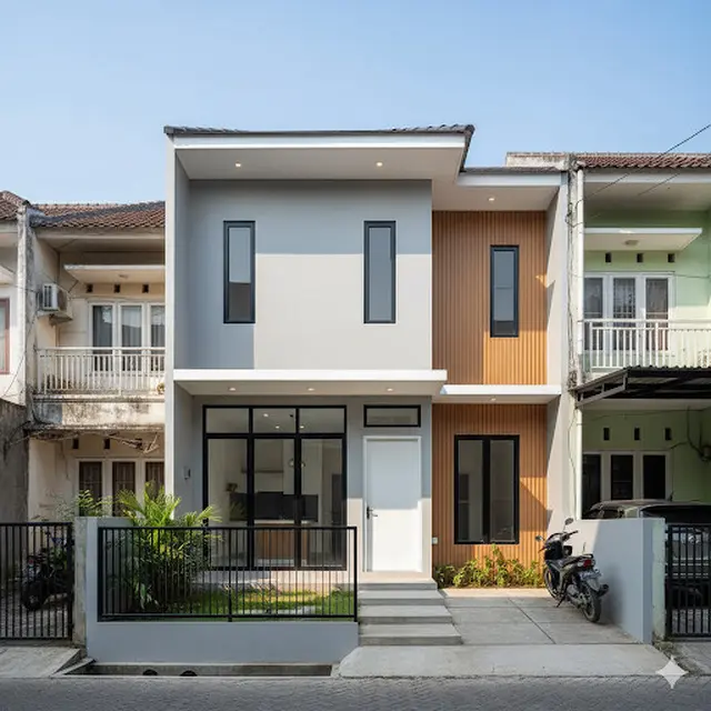 10 Inspirasi Rumah 7x10 Minimalis 2025 Hemat Pengeluaran, Hunian Nyaman - Hot Liputan6.com