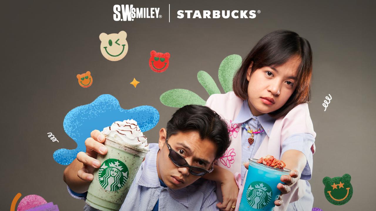 Starbucks + S.W.Smiley, Sebarkan Senyuman Lewat Kolaborasi Terbaru