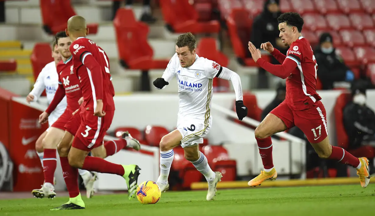 FOTO: Liverpool Bantai Leicester City 3-0 di Anfield - Foto Liputan6.com