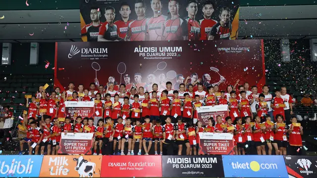 Audisi Umum PB Djarum 2023 Rampung: 51 Peserta Raih Super Tiket dan Melaju ke Tahap Karantina ...