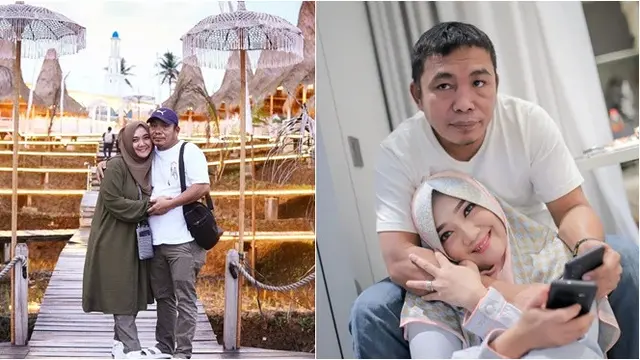 Beda Usia 10 Tahun, Ini 6 Potret Bahagia Penyanyi Religi Sulis dan Suami - Hot Liputan6.com