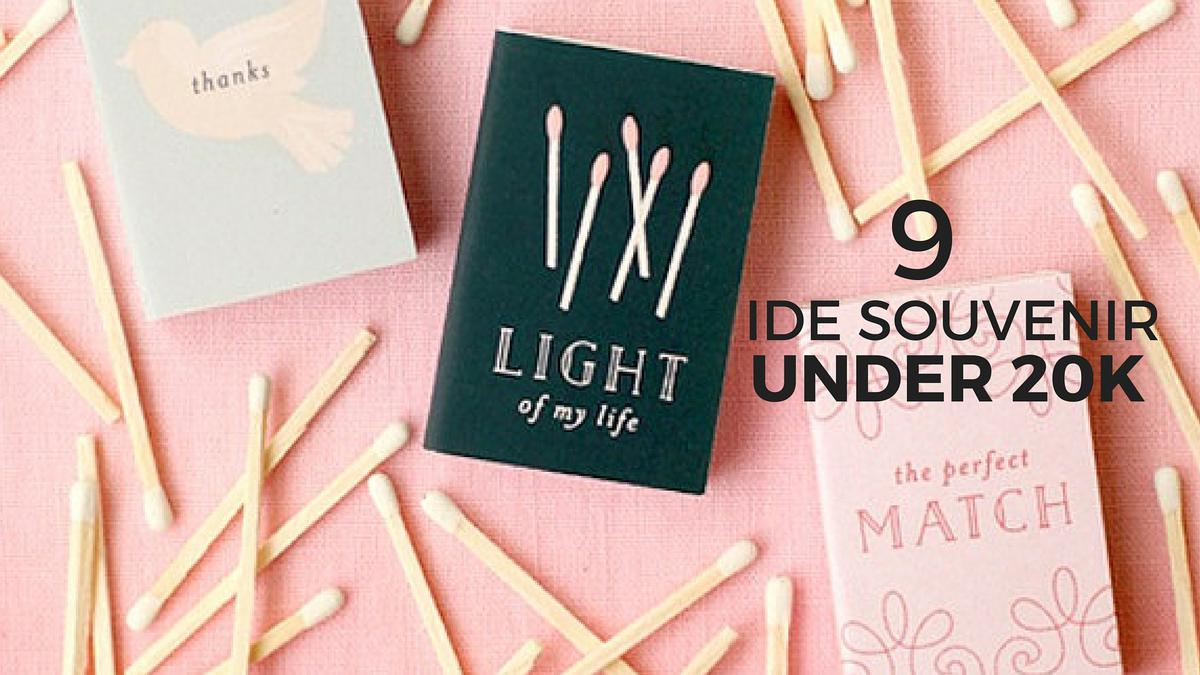 9 Ide Souvenir Pernikahan Dengan Budget Di Bawah Rp. 20 Ribu - Photo ...