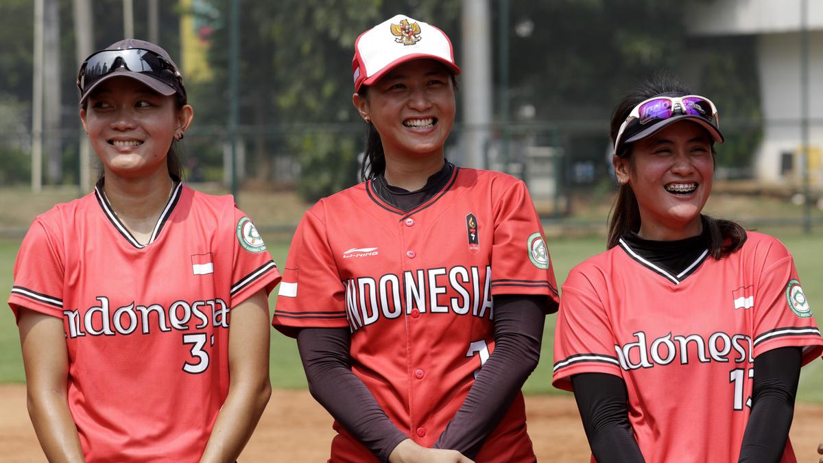 FOTO: Pesona Srikandi Softball Indonesia untuk SEA Games 2019