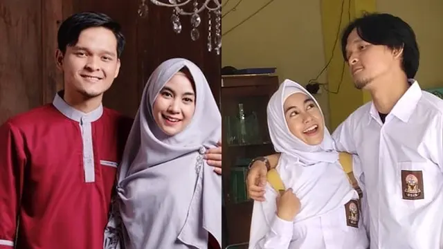 6 Potret Annisa Rahma Syuting Bareng Suami, Kompak Pakai Seragam SMA - Hot Liputan6.com