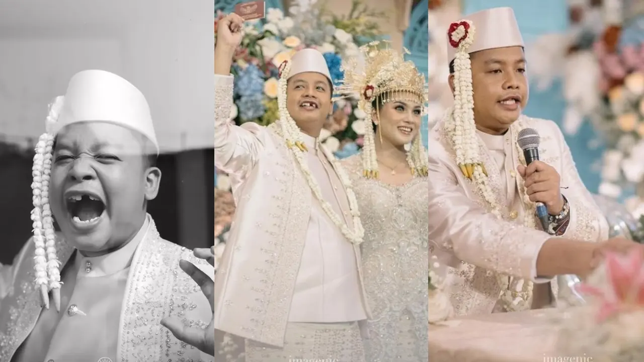 8 Potret Pernikahan Dustin Tiffani dan Ditha Rizky Amalia, Bernuansa ...