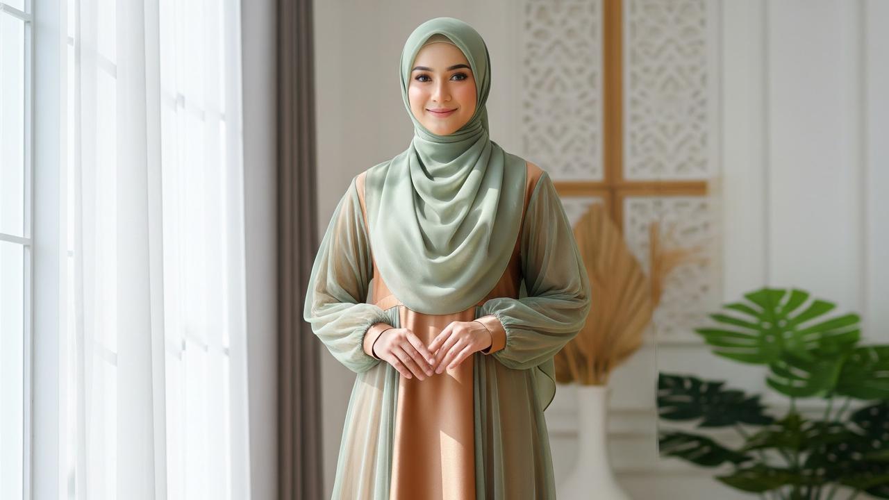 9 Kombinasi Warna Tile dan Satin untuk Baju Lebaran 2026, Elegan di ...