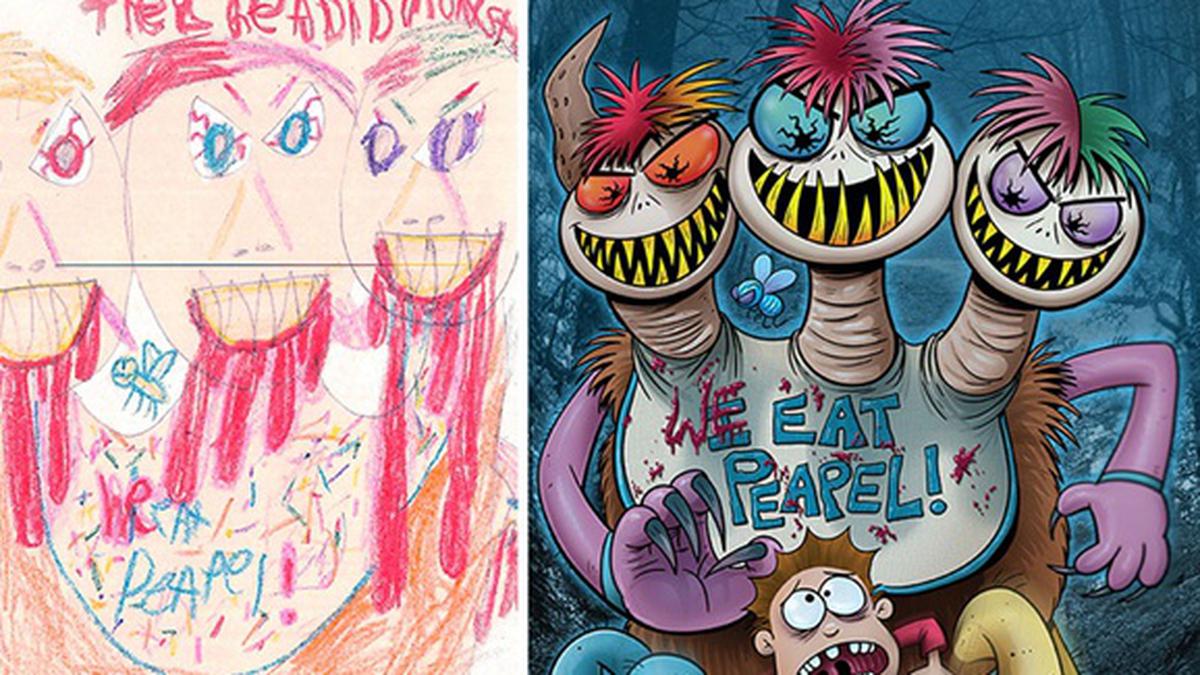 Lebih Dari 100 Seniman Buat Monster Seram Dan Lucu Jadi Ilustrasi Dari ...