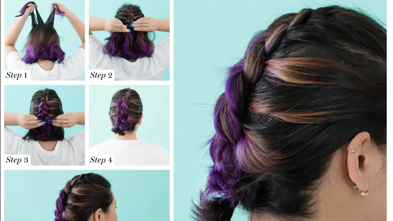 7 Cara Menata Rambut Kepang dengan Mudah dan Cepat Untuk Pemula - Hot ...