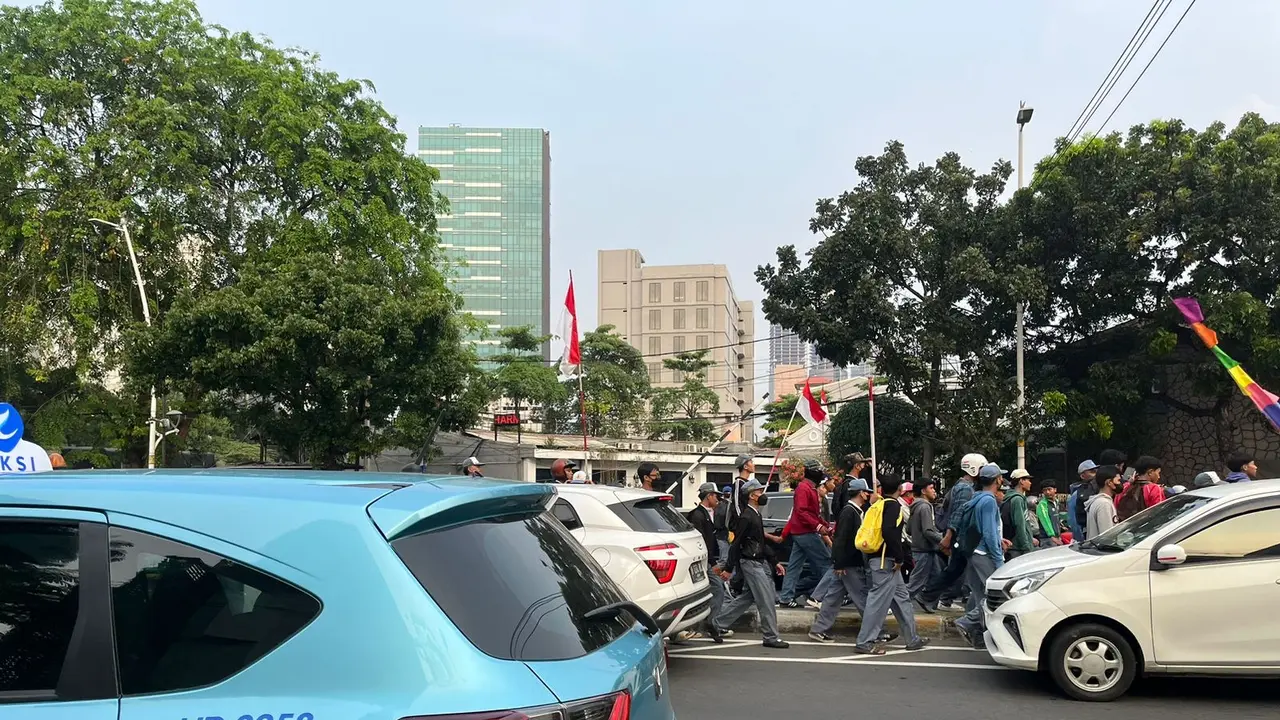 Demo Besar-besaran Buruh 28 Agustus di Jakarta, Polisi Siapkan Rekayasa Lalin - News Liputan6.com