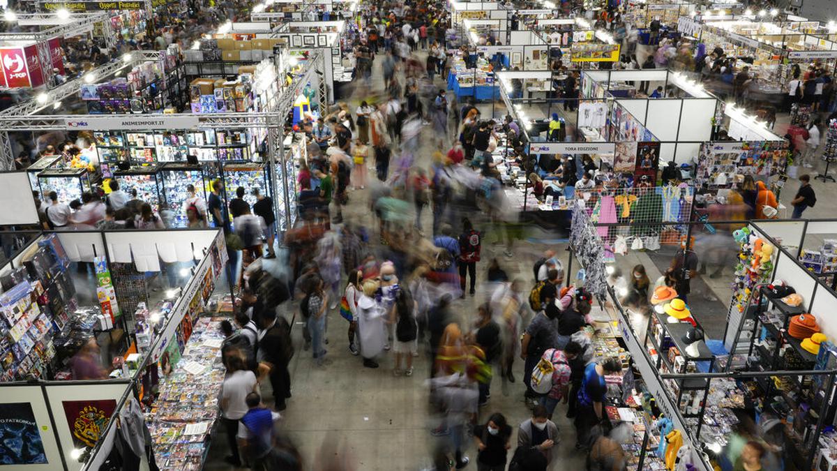 FOTO: Ramainya Pameran Romics di Italia - Foto Liputan6.com