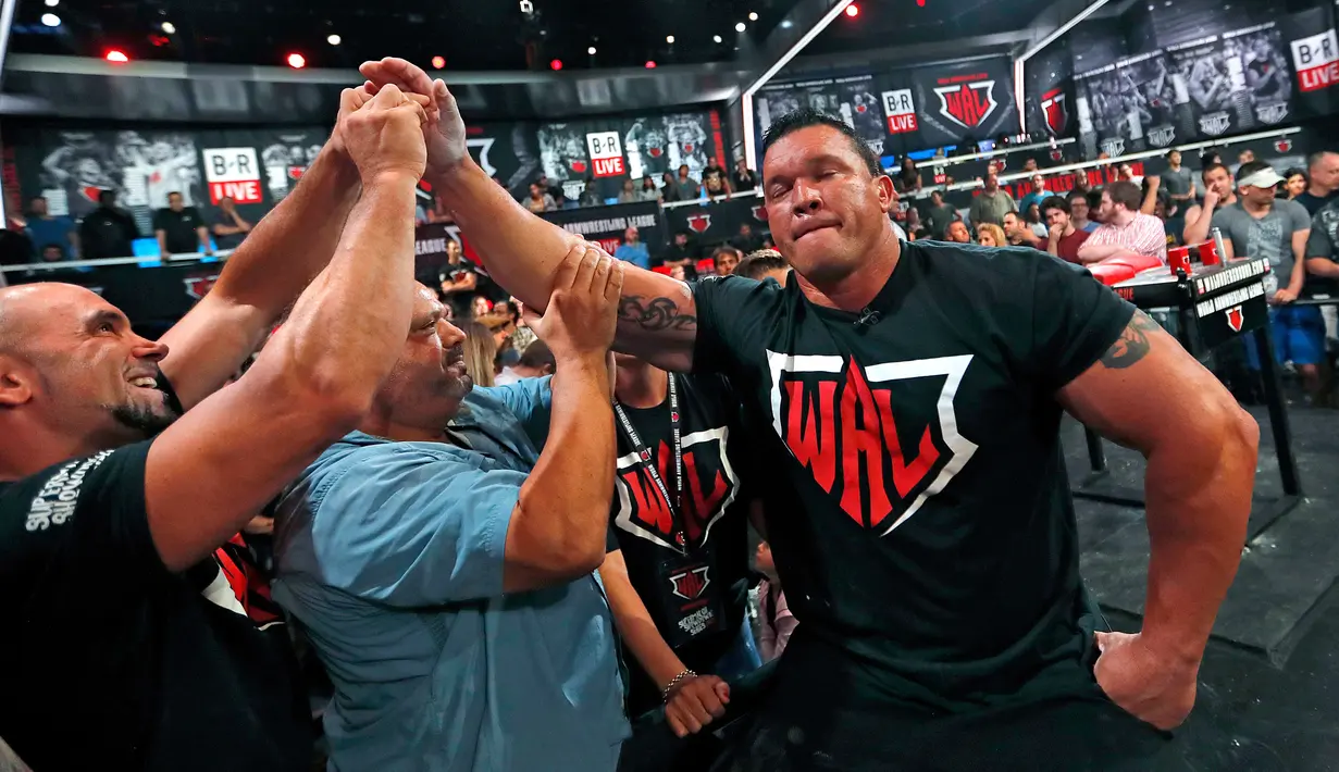 FOTO: Intip Kejuaraan Dunia Adu Panco di Atlanta - Foto Liputan6.com