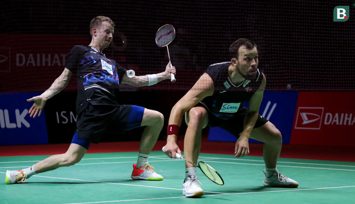 Foto: Momen Haru Daniel Marthin setelah Juarai Indonesia Masters 2024 ...