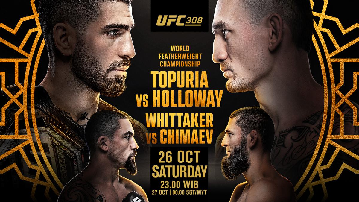 UFC 308 Pertemukan Topuria dengan Holloway - Bola Liputan6.com