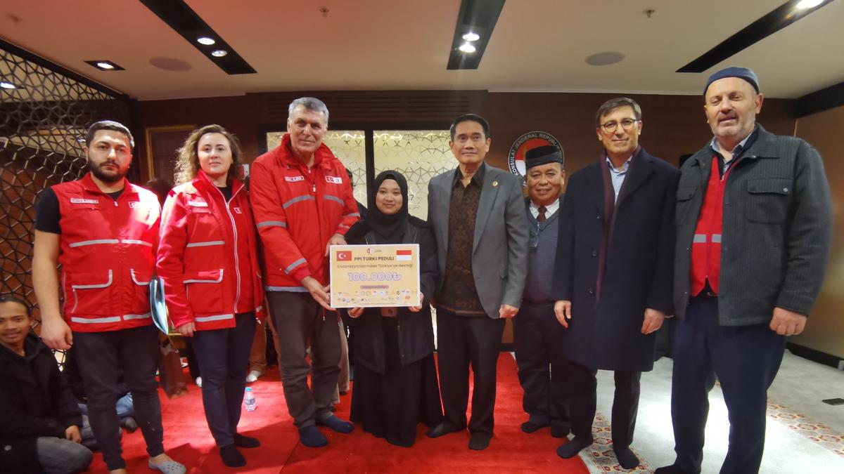 Masyarakat Indonesia di Turki Donasi Rp 1 Miliar untuk Korban Gempa
