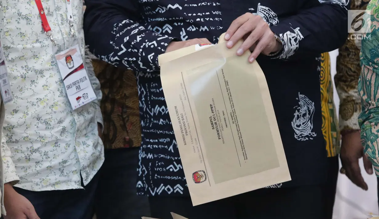 FOTO: Hari Ini, Dua Provinsi Serahkan Hasil Rekap Suara Pemilu 2019 ke ...