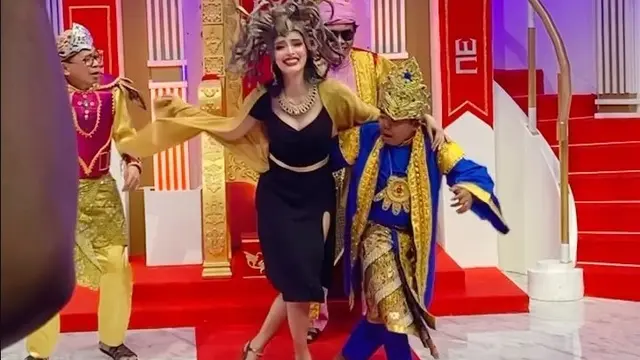 Astrid Angel Bersyukur Bisa Adu Melempar Canda Bersama Sule, Azis Gagap ...