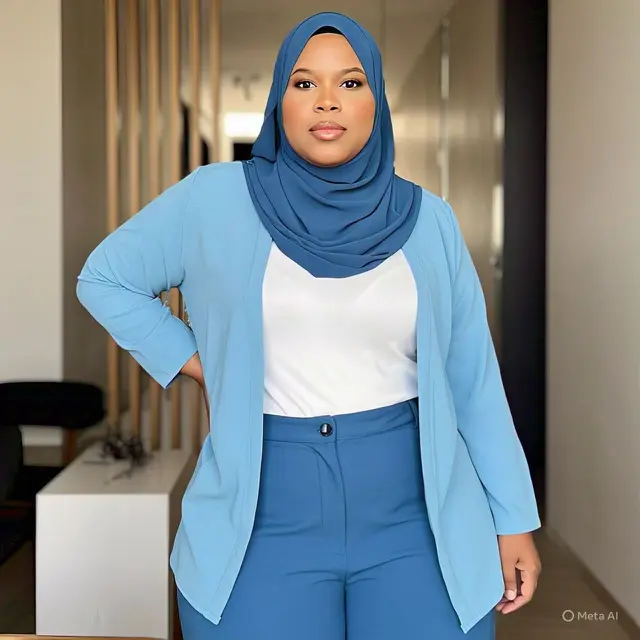 15 Inspirasi Outfit Casual Wanita Hijab Berisi yang Bikin Tampil Menawan - Hot Liputan6.com
