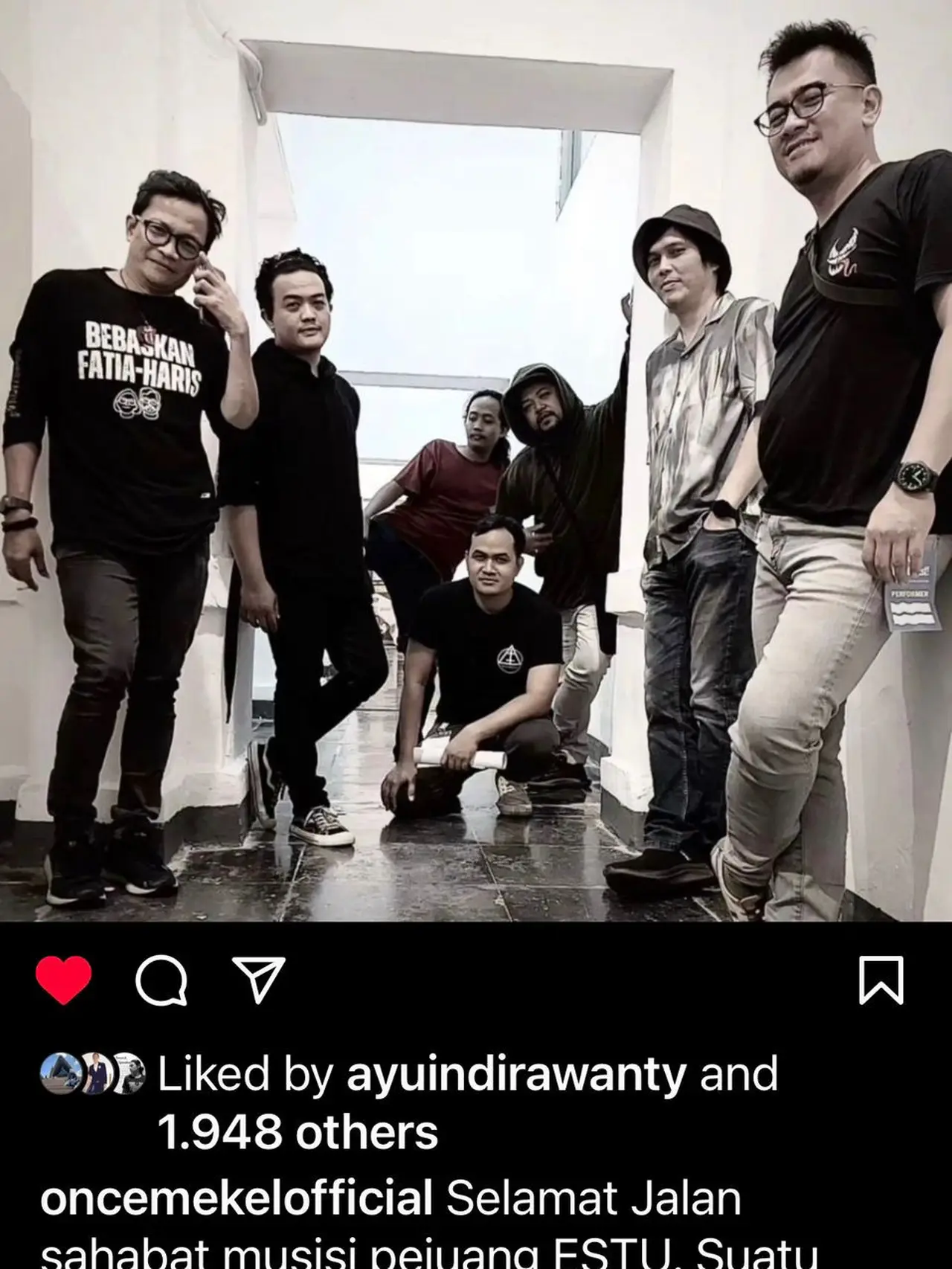 Estu Pradhana Meninggal Dunia, Once Mekel Berikan Julukan Musisi Pejuang - ShowBiz Liputan6.com