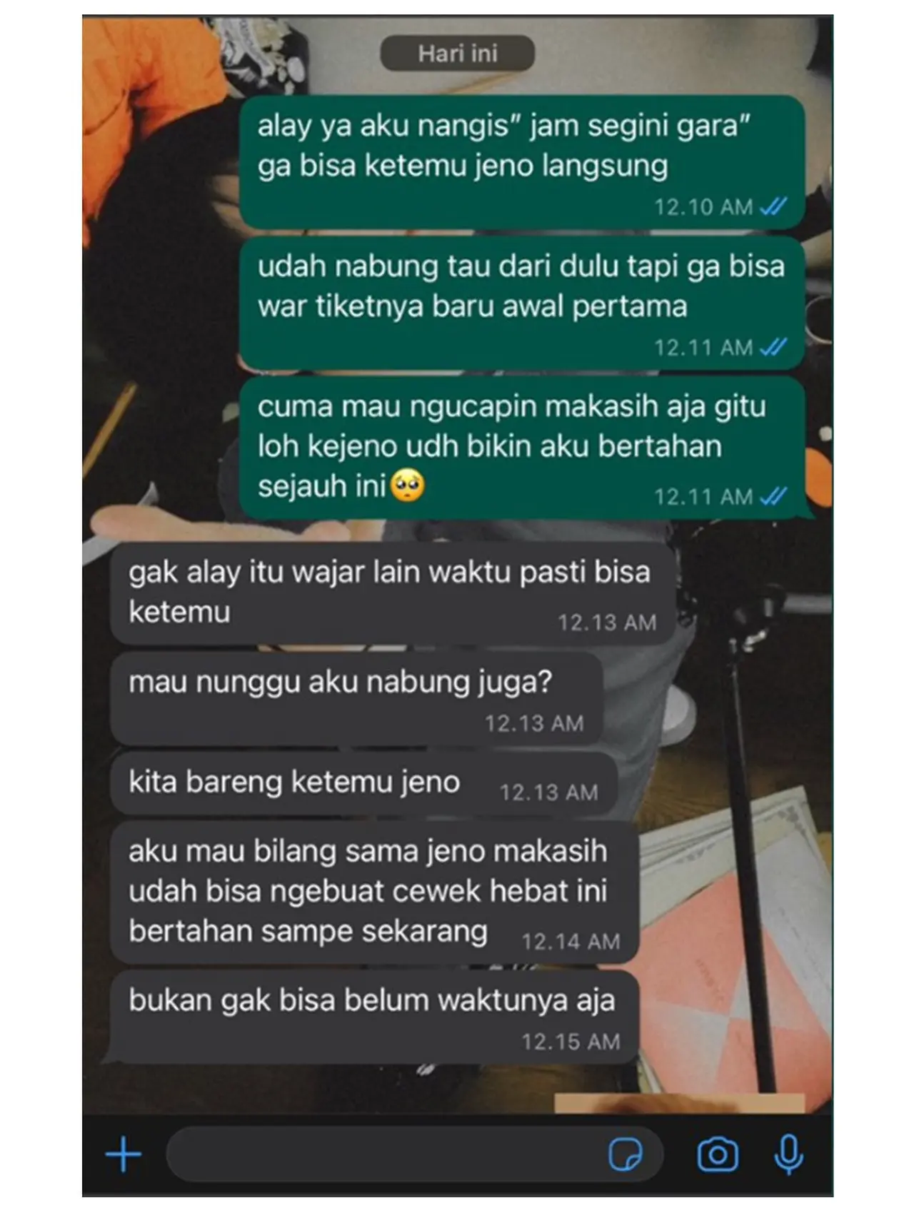 6 Balasan Chat Cowok ke Pacar Bahas Konser NCT Dream Ini Pengertian Banget - Hot Liputan6.com