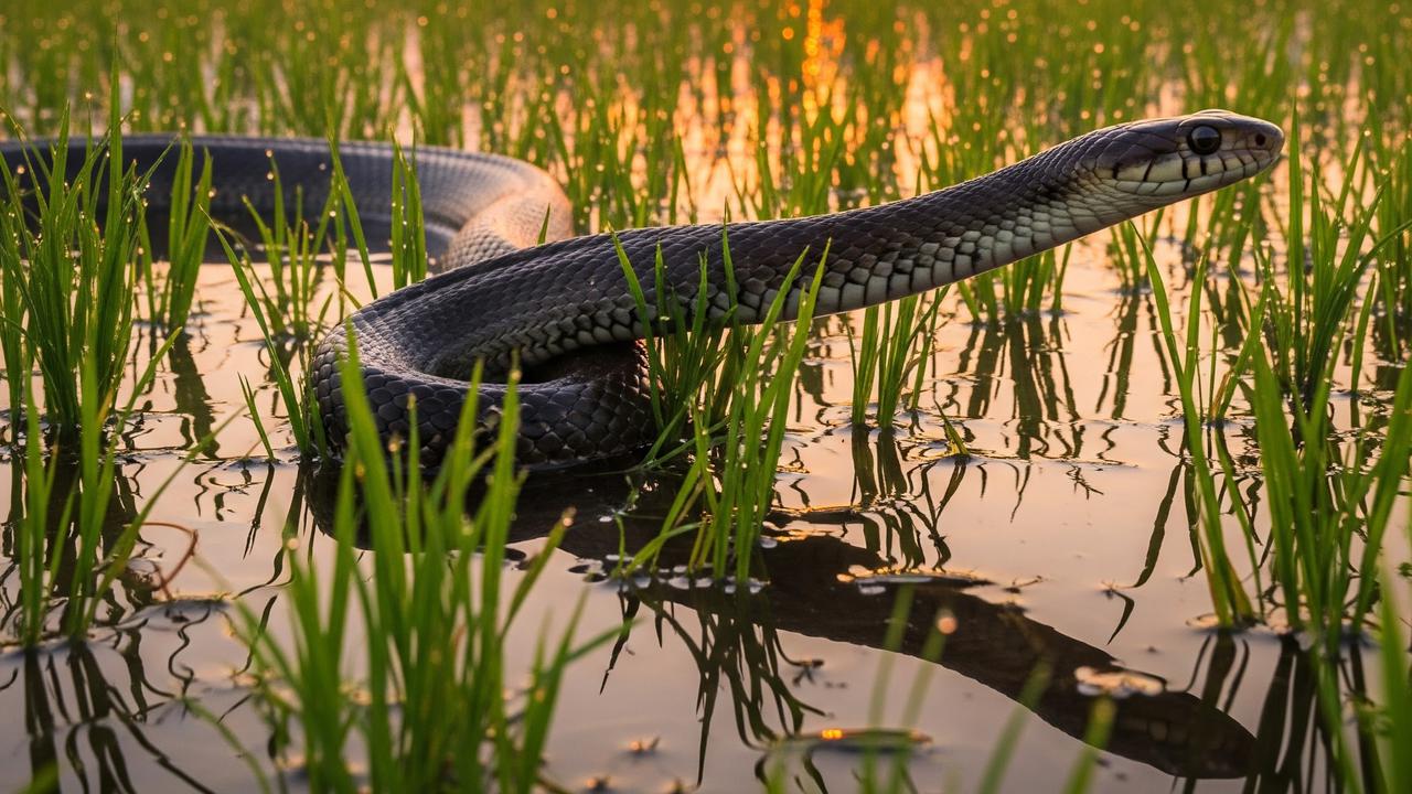 Ciri-Ciri Ular Sawah yang Sering Masuk Rumah dan Cara Mengenalinya