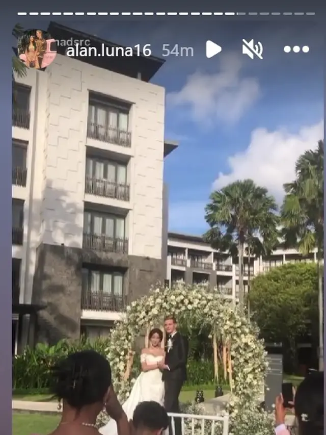 Lucinta Luna Pamer Momen Tunangan dengan Alan Pakai Gaun Pengantin Ala Pernikahan, Unggah Momen ...
