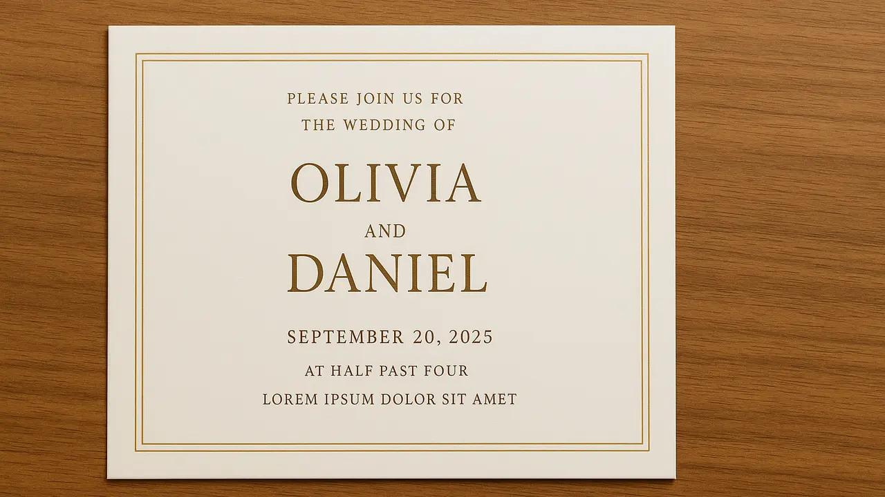 7 Desain Undangan Pernikahan yang Bisa Jadi Inspirasi, Simple dan ...