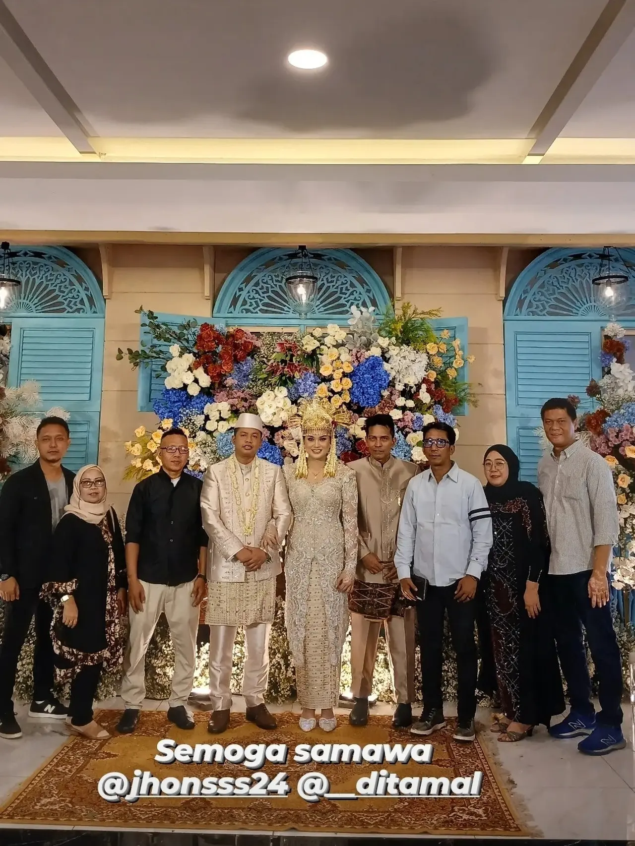 8 Potret Pernikahan Dustin Tiffani dan Ditha Rizky Amalia, Bernuansa Adat Betawi - Hot Liputan6.com