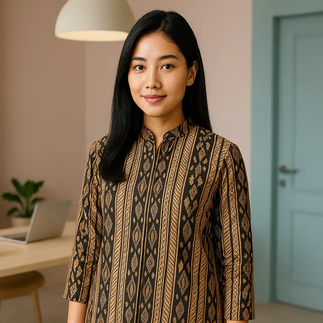8 Pilihan Model Tunik Batik Simpel tapi Mewah, Inspirasi untuk Tampil ...