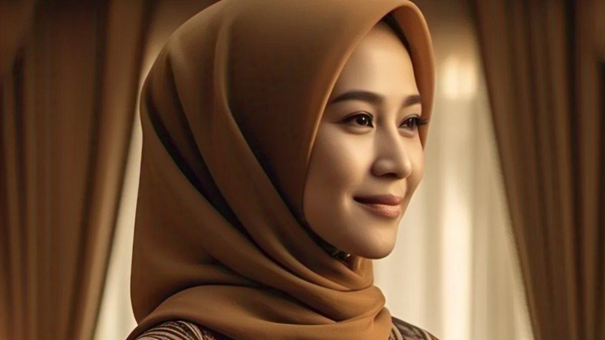 Top 3 Islami: 6 Inspirasi Desain, Model dan Warna Gamis Kekinian untuk Wanita Usia 40-an, Tampak ...