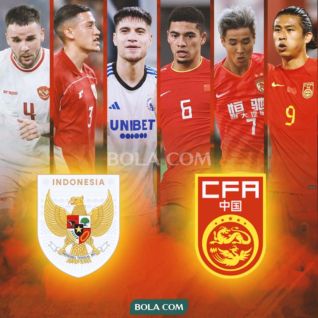 Duel 5 Pemain Termahal Timnas Indonesia Vs China: Skuad Garuda Rasa ...