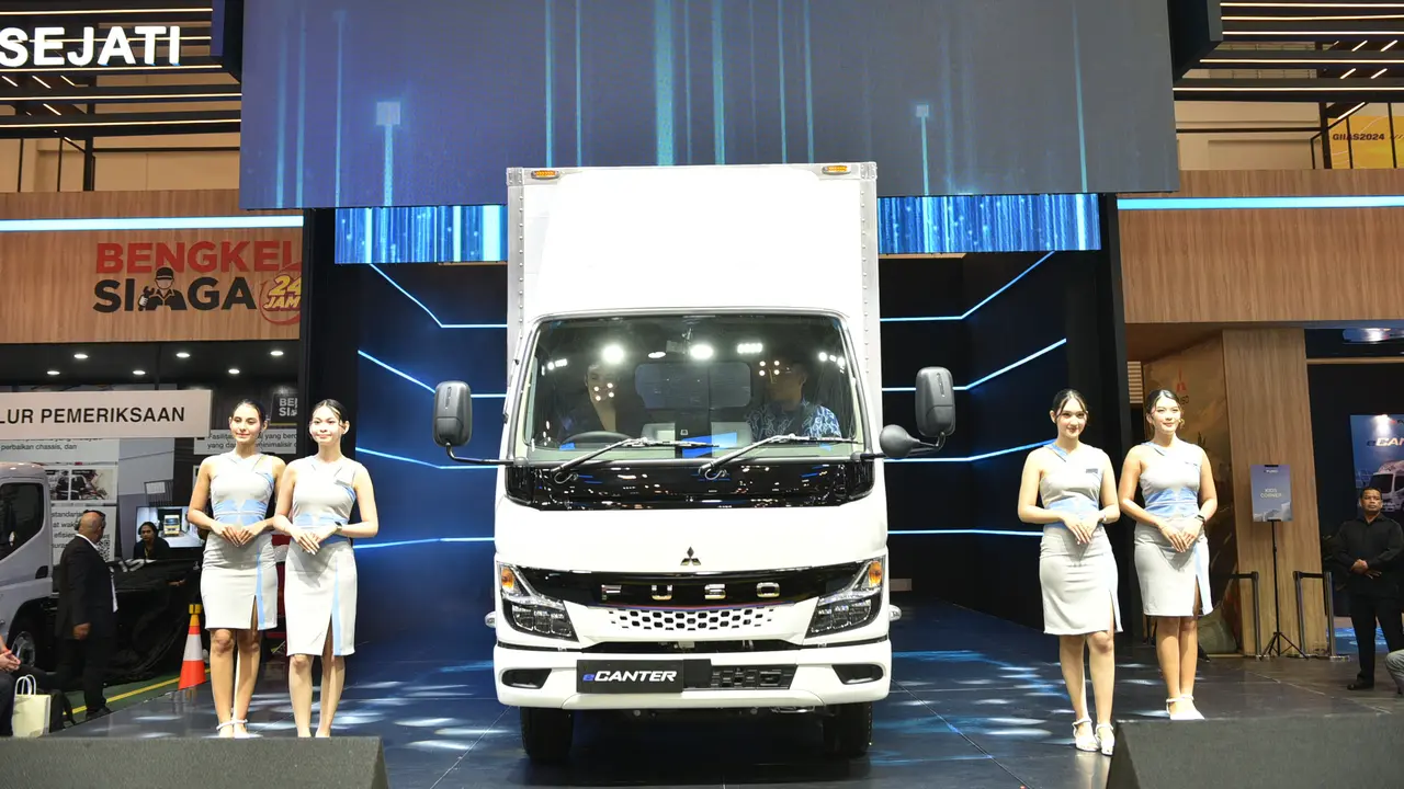 Mitsubishi Fuso Luncurkan Truk Listrik eCanter di GIIAS 2024, Mulai Dijual di Jabodetabek ...