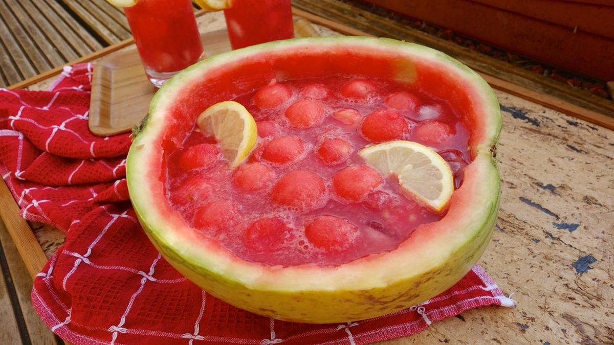 Resep Watermelon Punch Segar ala Korea
