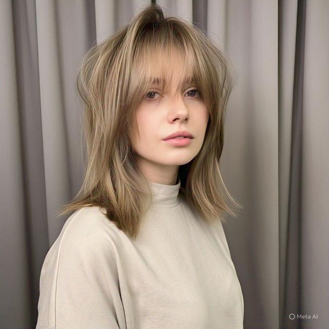 10 Model Rambut Layer Sebahu untuk Wajah Bulat, Tampil Lebih Tirus