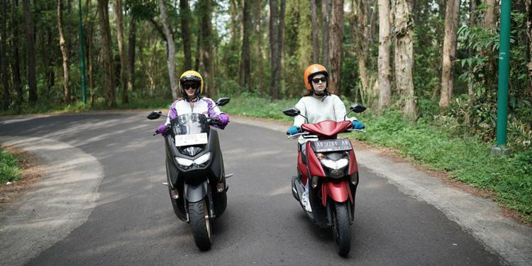 Touring Pakai Skutik di Daerah Pegunungan, Begini Teknik Pengereman ...