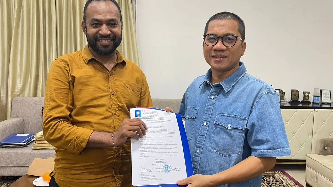 John Gerki Kantongi Dukungan Gerindra dan PAN Maju Pilkada Biak Numfor ...