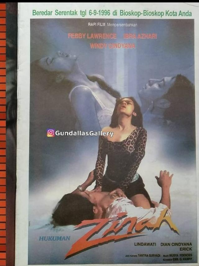 Potret Cantik Febby Lawrence, Imej 'Panas' di Film Lawas Indonesia - Entertainment Fimela.com