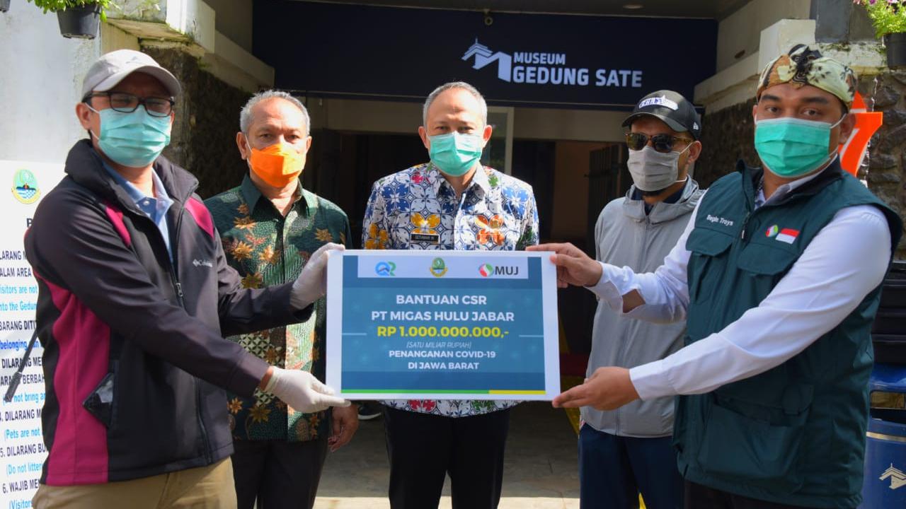 Jabar Quick Response Terima Bantuan Rp 1 Miliar untuk Penanganan COVID-19