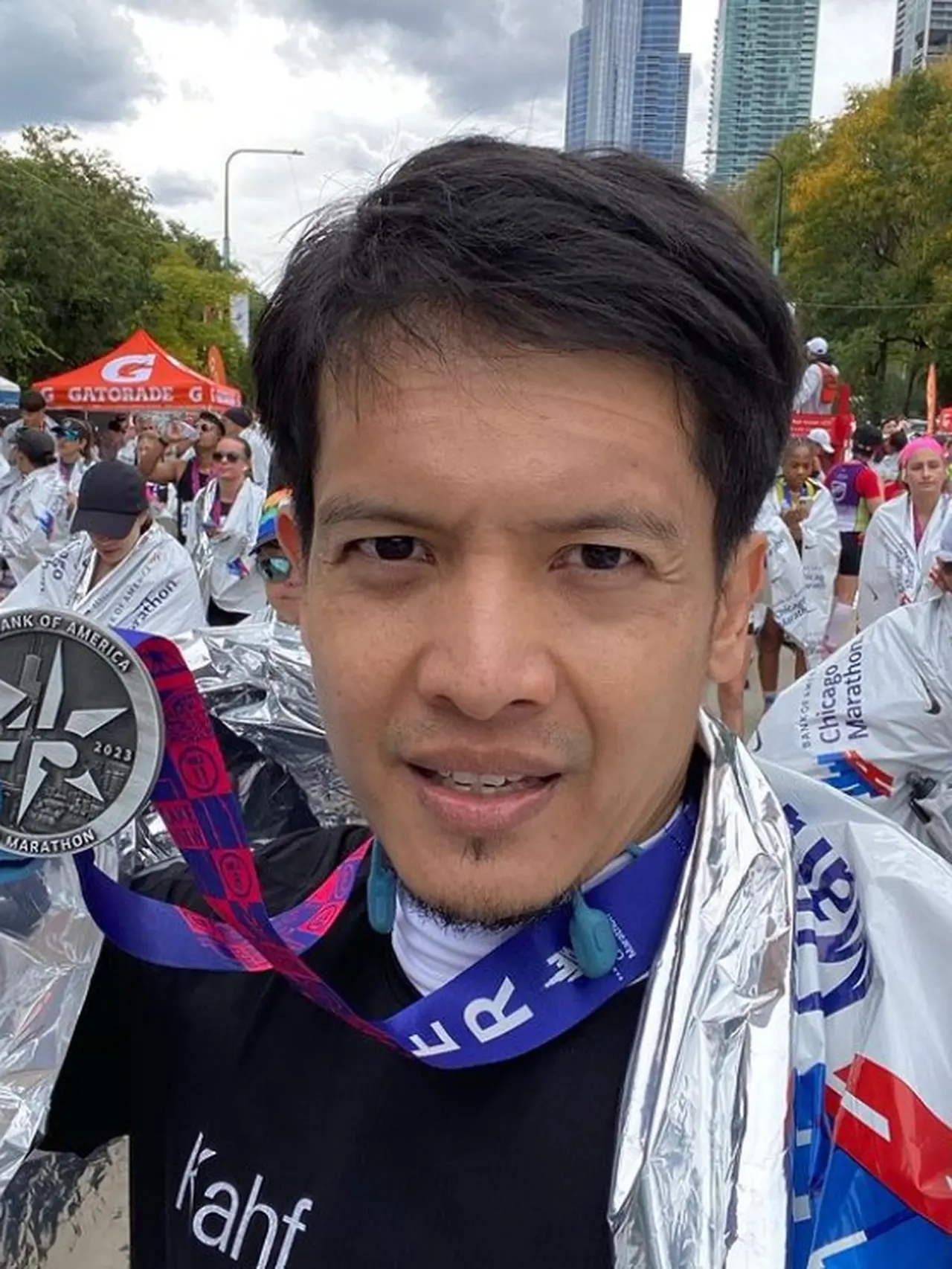Dimas Seto Ikuti Chicago Marathon, Potret Dhini Aminarti yang Setia ...