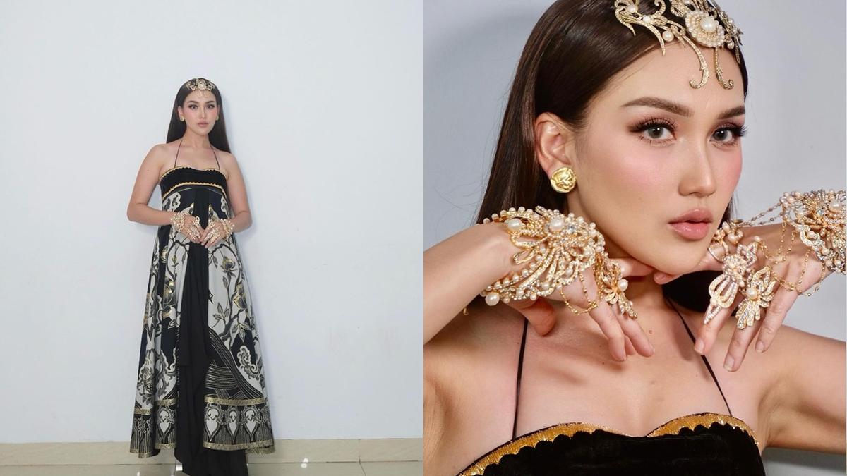 7 Potret Ayu Ting Ting Bertabur Perhiasan Emas, Tampil Elegan Bak Putri Raja - Hot Liputan6.com