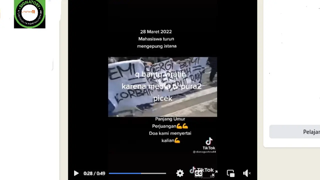 Cek Fakta: Tidak Benar Tak Ada Stasiun Tv yang Beritakan Unjuk Rasa ...