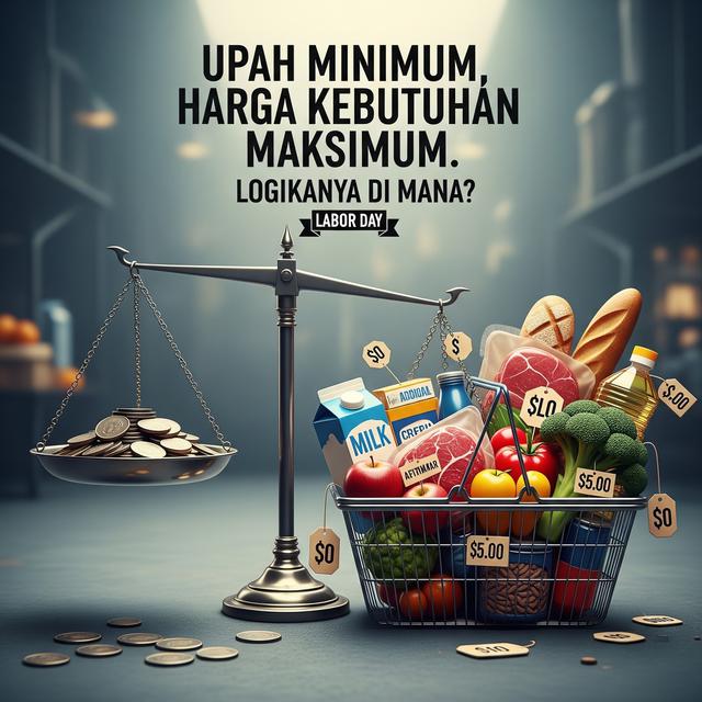 10 Contoh Poster Hari Buruh, Suara Aspirasi Pekerja yang Menggugah