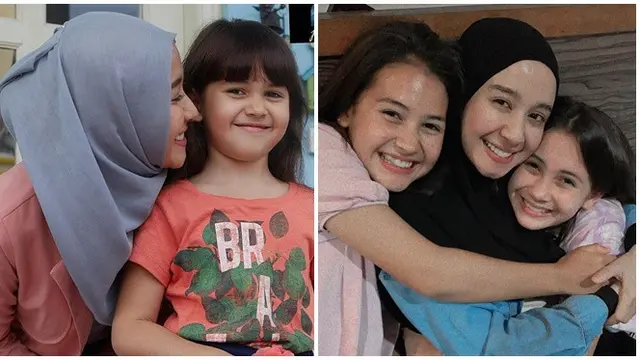 6 Transformasi Laudya Cynthia Bella dan Sandrinna Michelle, Bak Ibu Kandung - Hot Liputan6.com