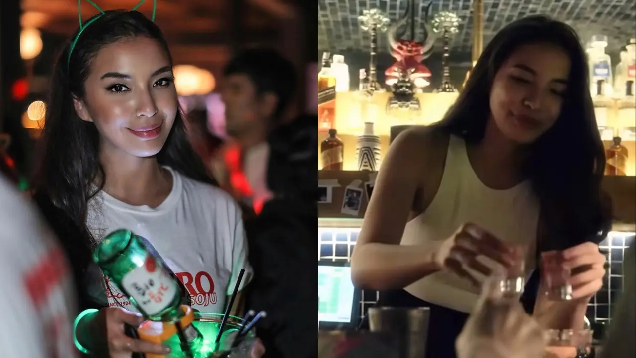 7 Potret Terbaru Manohara Kini Jadi Bartender, Tinggalkan Dunia Akting