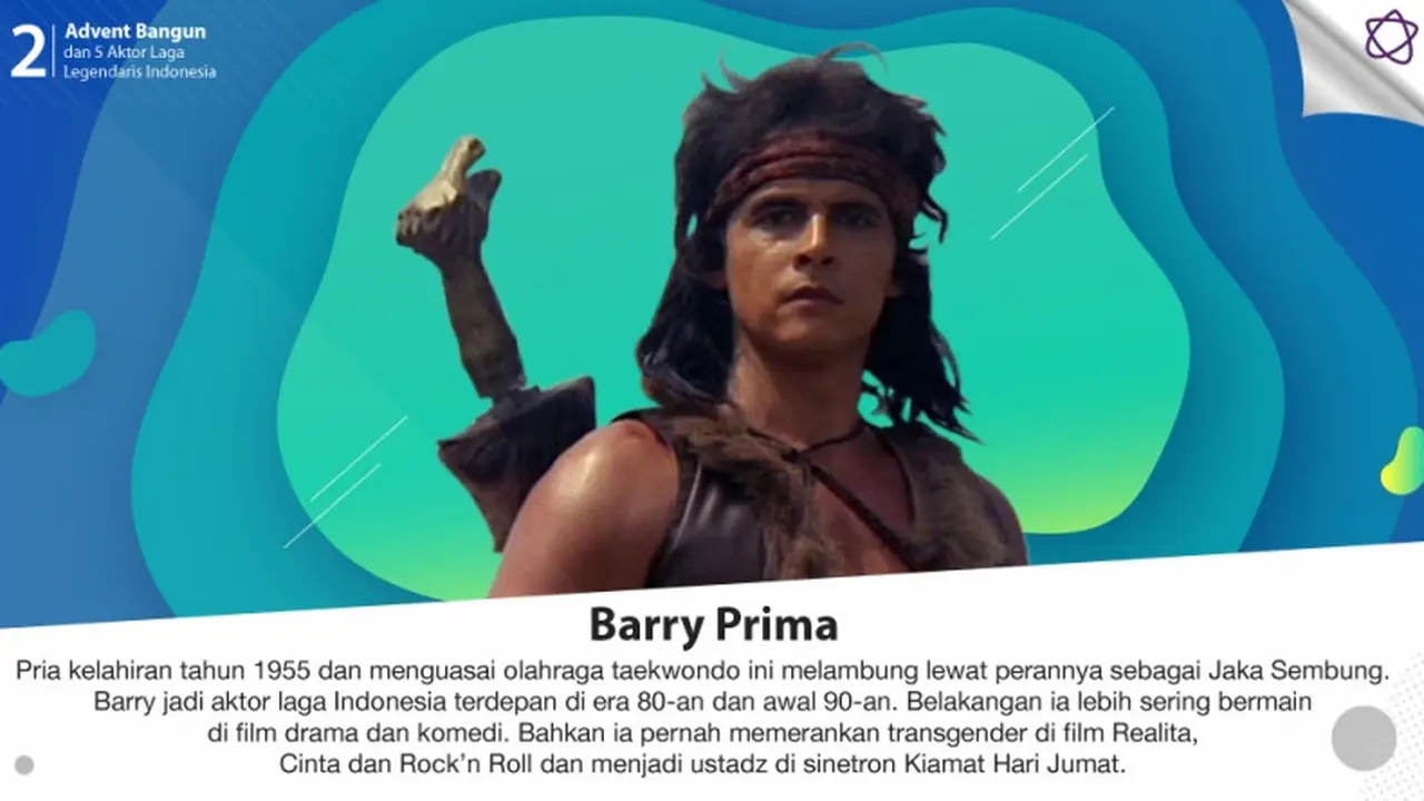 Advent Bangun dan 5 Aktor Laga Legendaris Indonesia - Entertainment Fimela.com