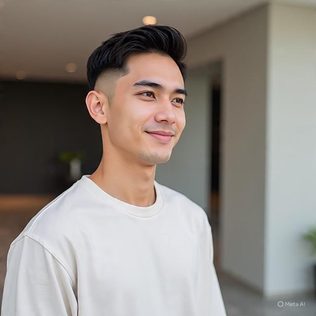 9 Model Rambut Pria Muka Bulat Terbaik 2025, Dijamin Lebih Proporsional