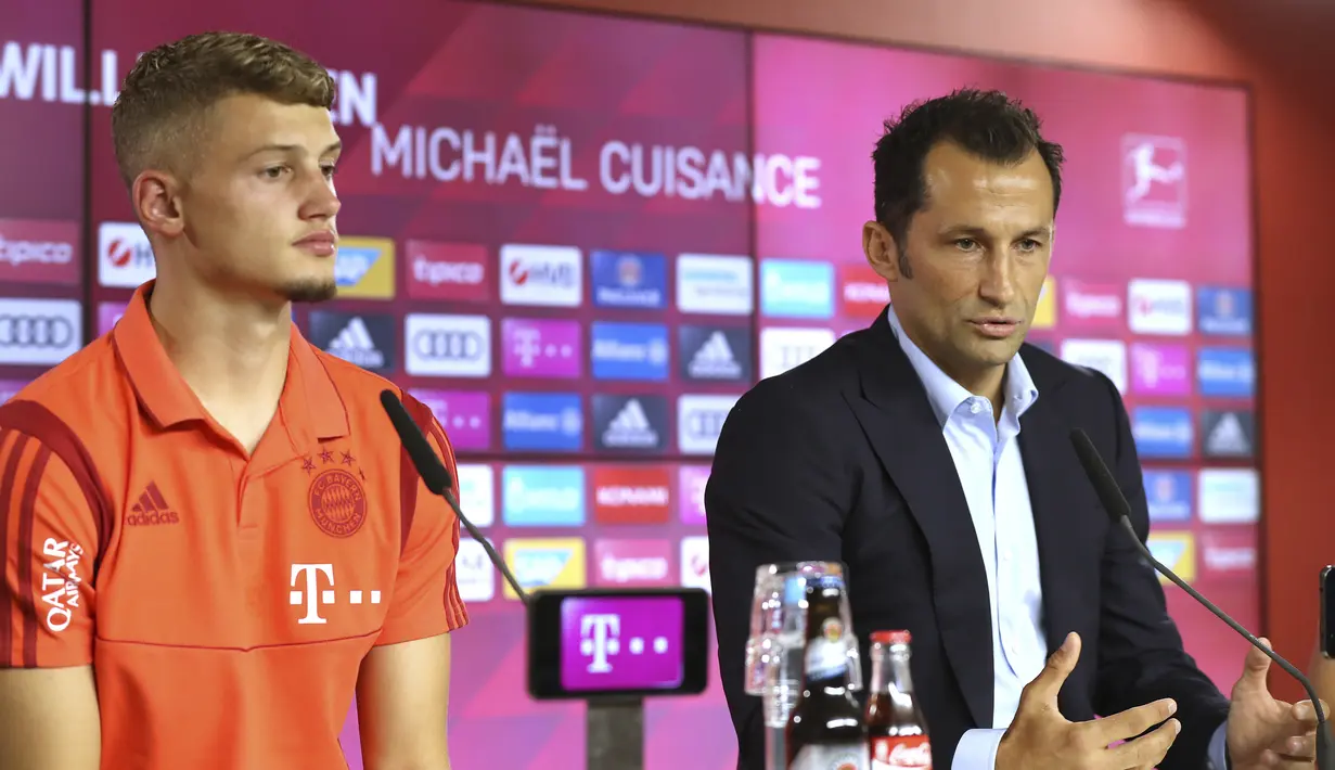 FOTO: Bayern Munchen Perkenalkan Gelandang Muda Prancis Michael ...
