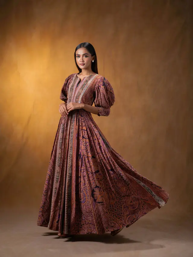 11 Model Batik Modern Lengan Puff untuk Berbagai Acara, Stylish ...